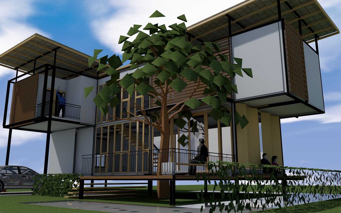 RMUTT Architecture Students Receive First Place for Award-winning Design