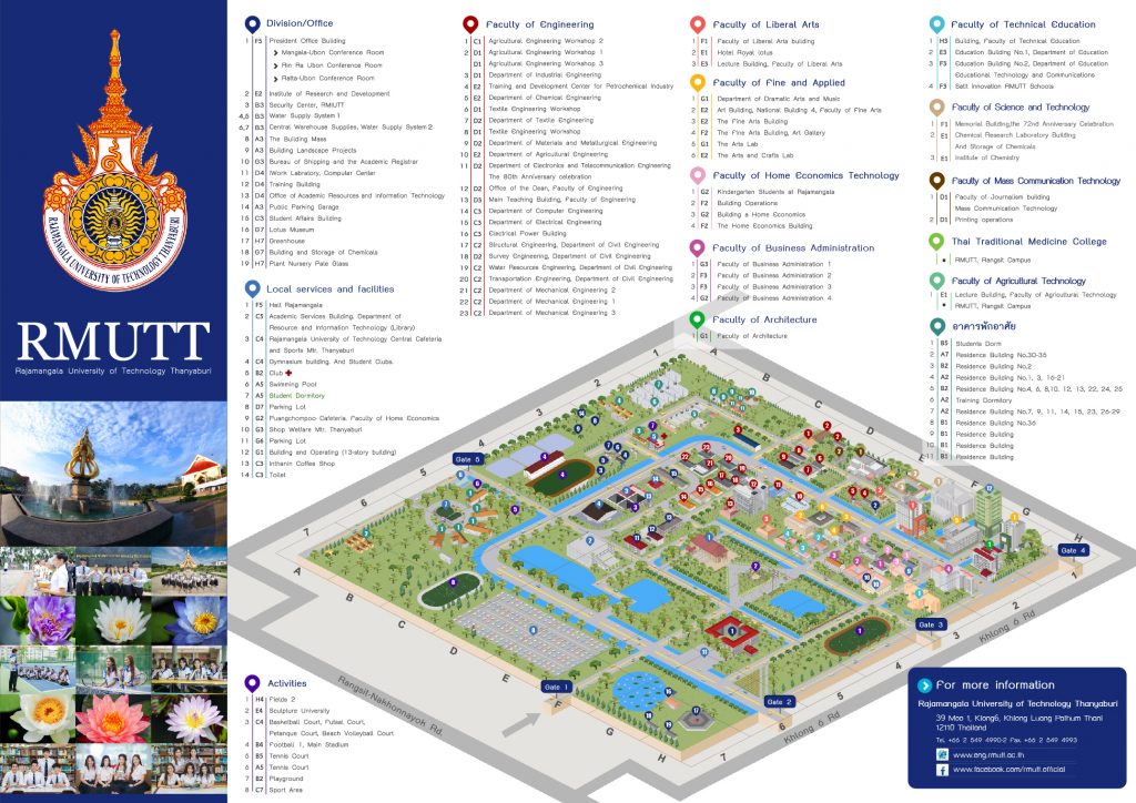 Contact Us – Rajamangala University of Technology Thanyaburi