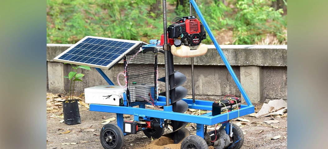 Remote Controlled…Earth Drill Machine