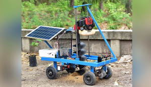 Remote Controlled…Earth Drill Machine