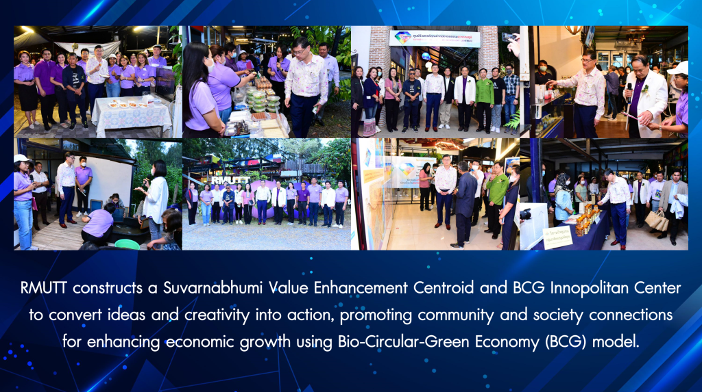 RMUTT constructs a Knowledge Exchange Center for ‘Economy, Community ...