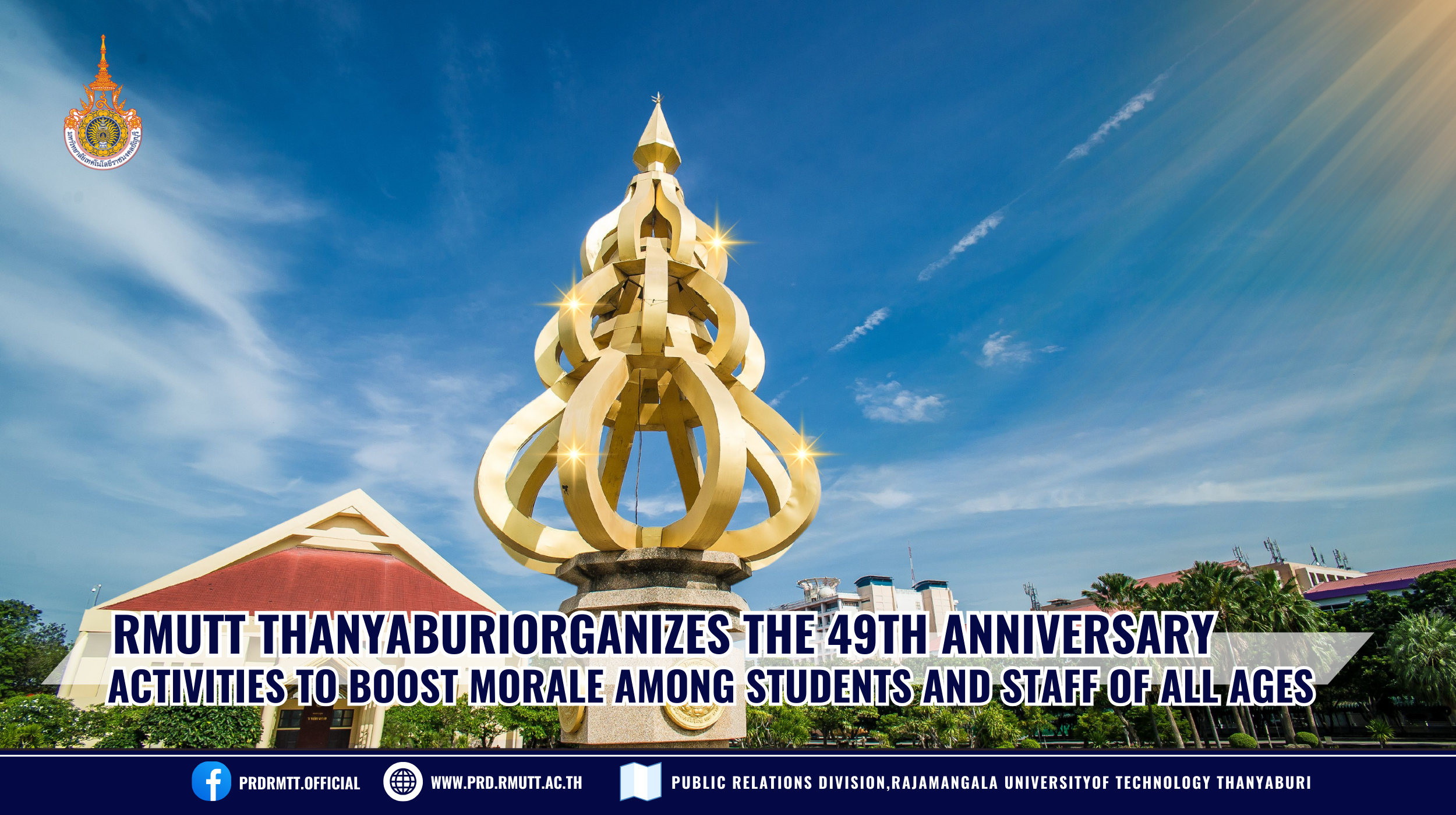 RMUTT Thanyaburiorganizes the 49th anniversary activities to boost ...