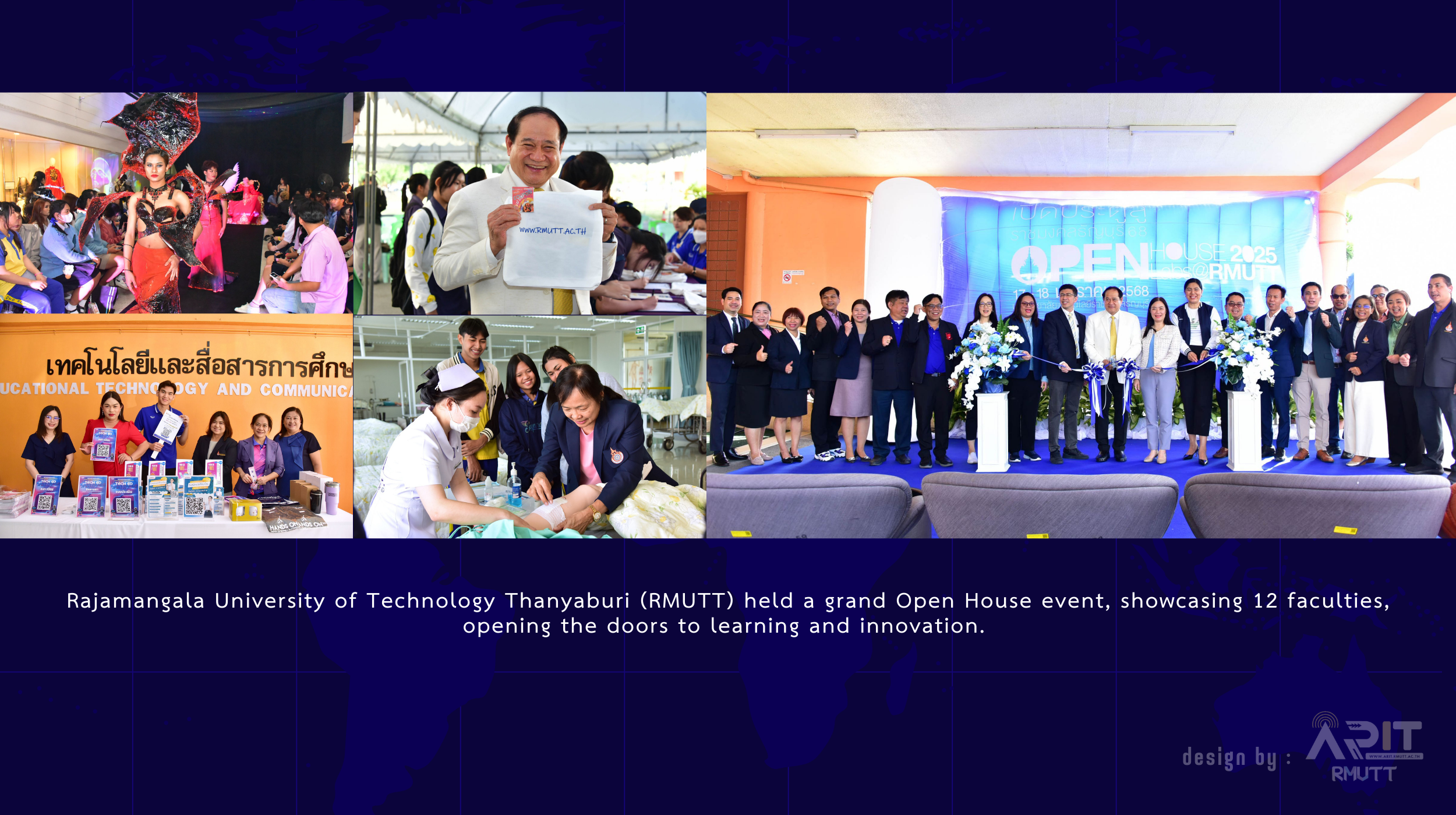 RMUTT Open House 2025: Opening the Doors to Rajamangala University of Technology Thanyaburi